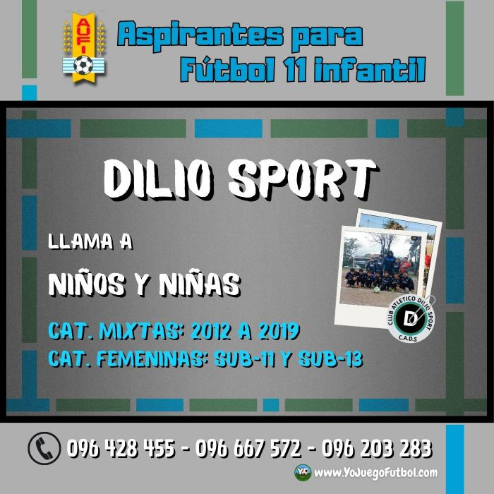 Dilio Sport Infantil AUFI